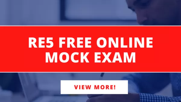 RE5 Exam Study Material & Mock Exams | Pass RE5 First Time