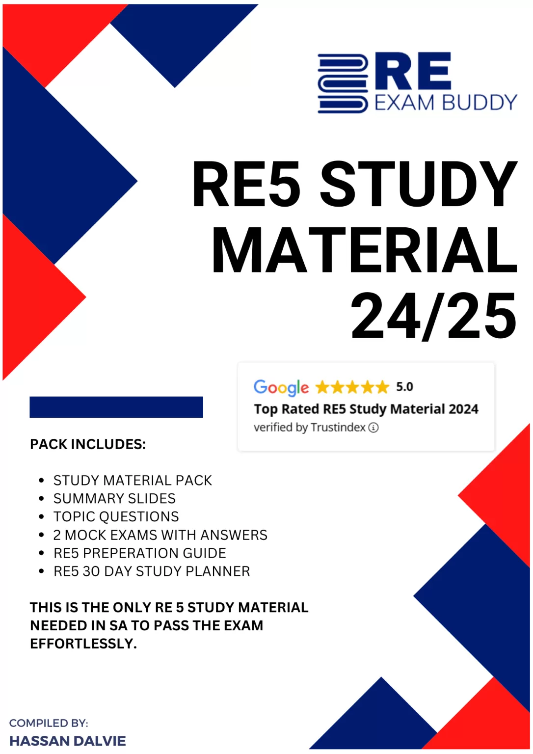 RE5 Study Material 2025 | Pass With Confidence